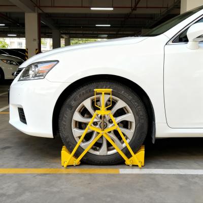 China Aluminum Handheld Portable Trailer Anti Theft Devices Yellow Color for sale