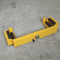China Electrostatic Spraying Anti-Skid Anti-Theft Wheel Lock with Rubber Bottom - Aluminum Security Device for Vehicle Protection for sale