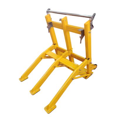 China Lightweight Foldable Anti Ram Vehicle Barrier with Built-in Wheels for Quick Relocation for sale