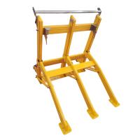 China 20KG Aluminum Folding Parking Barrier with Anti-Collision Safety System and Dual Wheel Mobility for sale