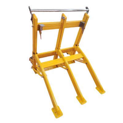 China 20KG Aluminum Folding Parking Barrier with Anti-Collision Safety System and Dual Wheel Mobility for sale