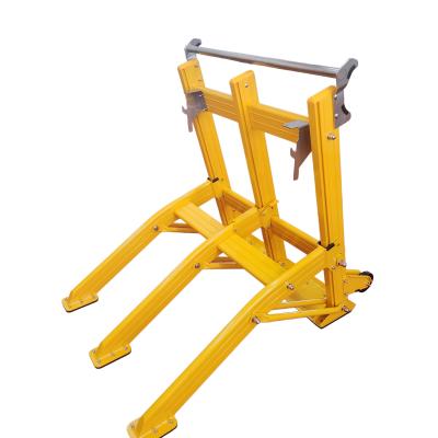 China 20kg 1040mm Height Mobile Guardrail with Wheel System for Construction Site Traffic Control for sale