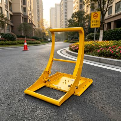 China Anti Ram Vehicle Barrier with Foldable Design and Electrostatic Spraying for Urban Roads for sale