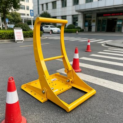 China Lightweight Foldable Crash Barrier with Electrostatic Spraying for Urban Low-Speed Roads for sale