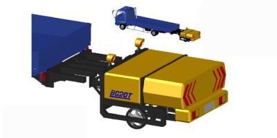 China 750kg Anti-Collision Traffic Impact Attenuator for 20-Ton Vehicles with 80km/h Impact Rating for sale