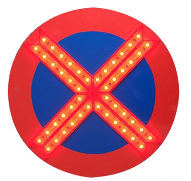China Waterproof Aluminum 500mm No Entry LED Board with Directional Arrow for Traffic Safety for sale