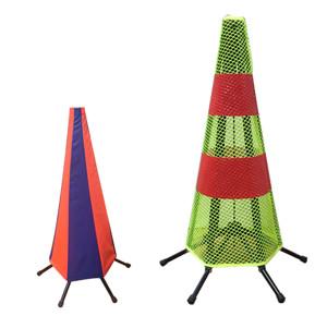 China Foldable Traffic Cone 1800mm with 14