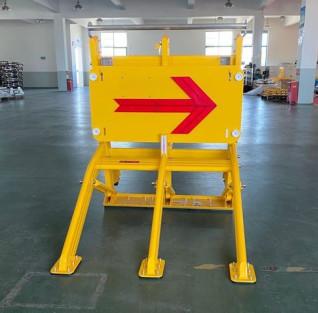 China Detachable Aluminum Tomarukun Road Work Barrier - Portable Vehicle Control System for Low-Speed Urban Roads for sale