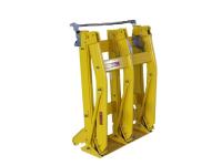China 25kg Mobile Anti-Collision Vehicle Barrier with Aluminum Alloy Construction and Foldable Design for Parking Security for sale