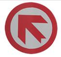China Rotatable Stainless Steel Reflective Traffic Sign with 600mm Panel and 1.2-1.8m Adjustable Height for sale