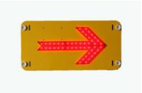 China Aluminum Plate 800x400mm LED Arrow Board for sale