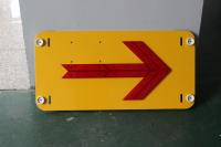 China Aluminum Plate 800x400mm LED Arrow Board for sale