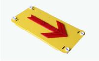 China Waterproof Red Lamp 3kg LED Arrow Board for sale