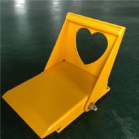 China Portable Parking Space Blocker 343×283×350mm Aluminum Anti-Skid Wheel Stabilizer 4kg Weight for sale
