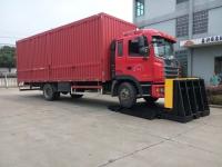 China 3480×2700×1300mm 1800KG Vehicle Security Barrier with Foldable Design and Friction Stopping Mechanism for sale