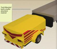 China 700kg Highway Crash Attenuator Anti-Collision System with Aluminum Construction for Truck Safety Protection for sale
