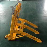 China 25kg RAL1023 Portable Vehicle Barricade - Foldable Aluminum Traffic Control with 40KM/H & 60KM/H Impact Ratings for sale