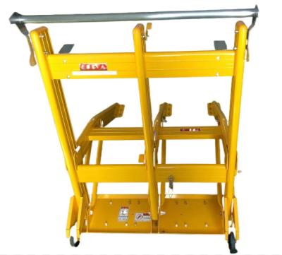 China MVB Collapsible Car Park Vehicle Security Barrier - Aluminum Construction with RAL 1003 Traffic Yellow Finish for sale