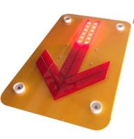 China 800x400mm Anti Riot LED Arrow Board for sale