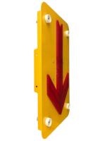 China 800x400mm Anti Riot LED Arrow Board for sale