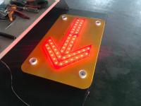 China Aluminum Red Strobe Indicator Lamp LED Arrow Board Anti Riot for sale