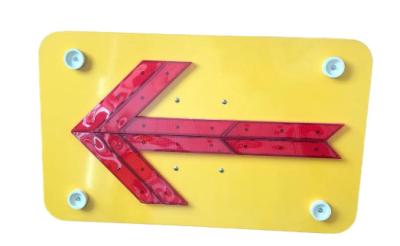 China Aluminum Red Strobe Indicator Lamp LED Arrow Board Anti Riot for sale
