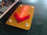 China Aluminum Plate 800x400mm LED Arrow Board for sale