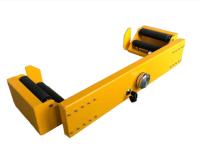 China Rectangular Aluminum 5kg Anti Theft Wheel Lock with Rocket Lock Core and 3mm Rubber Plates for Vehicle Security for sale