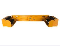 China Electrostatic Spraying 5000g Trailer Wheel Lock with 3mm Rubber Sheet - Dual Anti-Theft and Anti-Slip Vehicle Security for sale