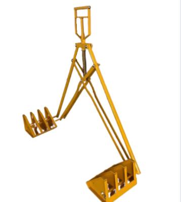 China Ral 1003 Vehicle Security Lock 745×218×660mm Foldable Parking Safety Device with 2.5KG Aluminum Alloy Construction for sale