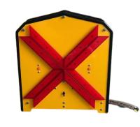 China 470×423×130mm Waterproof LED Strobe Beacon with 3500mm Light Strip and 7kg Weight for Traffic Safety for sale