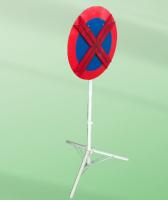 China 6V Waterproof Aluminum LED Reflective Traffic Signs with Adjustable 2000mm Height and 400-1000mm Sizes for sale