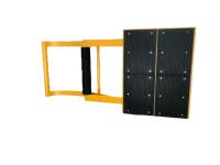 China Enhanced Friction Car Parking Blocker Electrostatic Spraying for sale