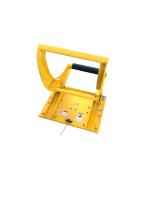 China Enhanced Friction Car Parking Blocker Electrostatic Spraying for sale