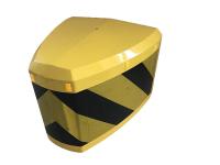 China Yellow HSK-100 Impact Attenuator Pile for Highway Safety - 1012mm Width, 380kg Weight for sale