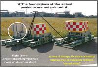 China HSK-100 Highway Impact Attenuator 1012mm Width 880mm Height Crash Cushion System for sale