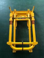 China 20Kg Folding Parking Anti Ram Vehicle Barriers Rubber Plate for sale