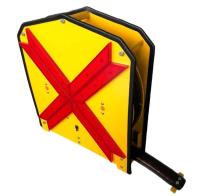 China Traffic LED Dynamic Directional Arrow Board Warning Effect for sale