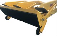 China Traffic Orange Electrostatic Spraying Anti Ram Barrier Foldable for sale