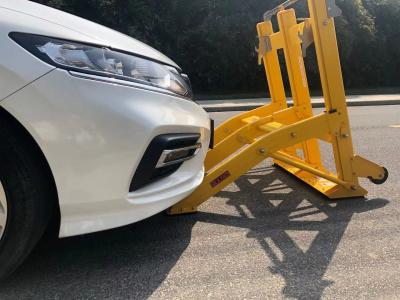 China Collapsible Portable Vehicle Barriers Electrostatic Spraying for sale