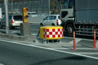 China HSK-100 Highway Branch Tunnel Impact Attenuator Pile 1012mm Width 880mm Height Crash Tested 100km/h for sale