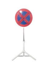 China High-brightness LED Warning Sign with Adjustable Height and Waterproof Design for Traffic Control for sale