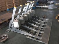 China Interception Plastic Spray Mobile Vehicle Barrier Synthetic Rubber for sale