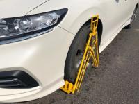China Aluminum Anti-Theft Wheel Lock with 6mm Rubber Base - 2.2KG Forged Construction for Vehicle Security for sale