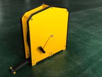 China Rubber Retractable Cross Line LED Arrow Sign Board with 3.5m Light Bar and DC/AC/Solar Power Options for sale
