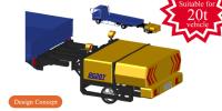China Anti Collision Absorption Truck Mounted Attenuator With Wheels for sale