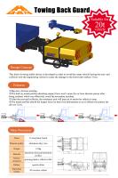 China Anti Collision Absorption Truck Mounted Attenuator With Wheels for sale