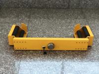 China Long Time Parking Anti-Theft Wheel Lock 2 Units/Set - 1100mm Folding Size with Professional Lock Core for sale