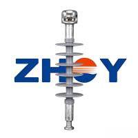 China 22kV 70kN Ball and Socket Suspension Insulator Composite Polymer IEC61109 for Polluted Environments for sale