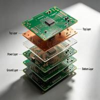 China High Precision Multilayer PCB Board 4 Layer Design Complex Electronic Manufacturing for sale